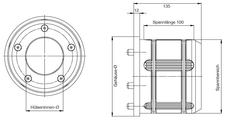 Adapter SDE Spanndorne